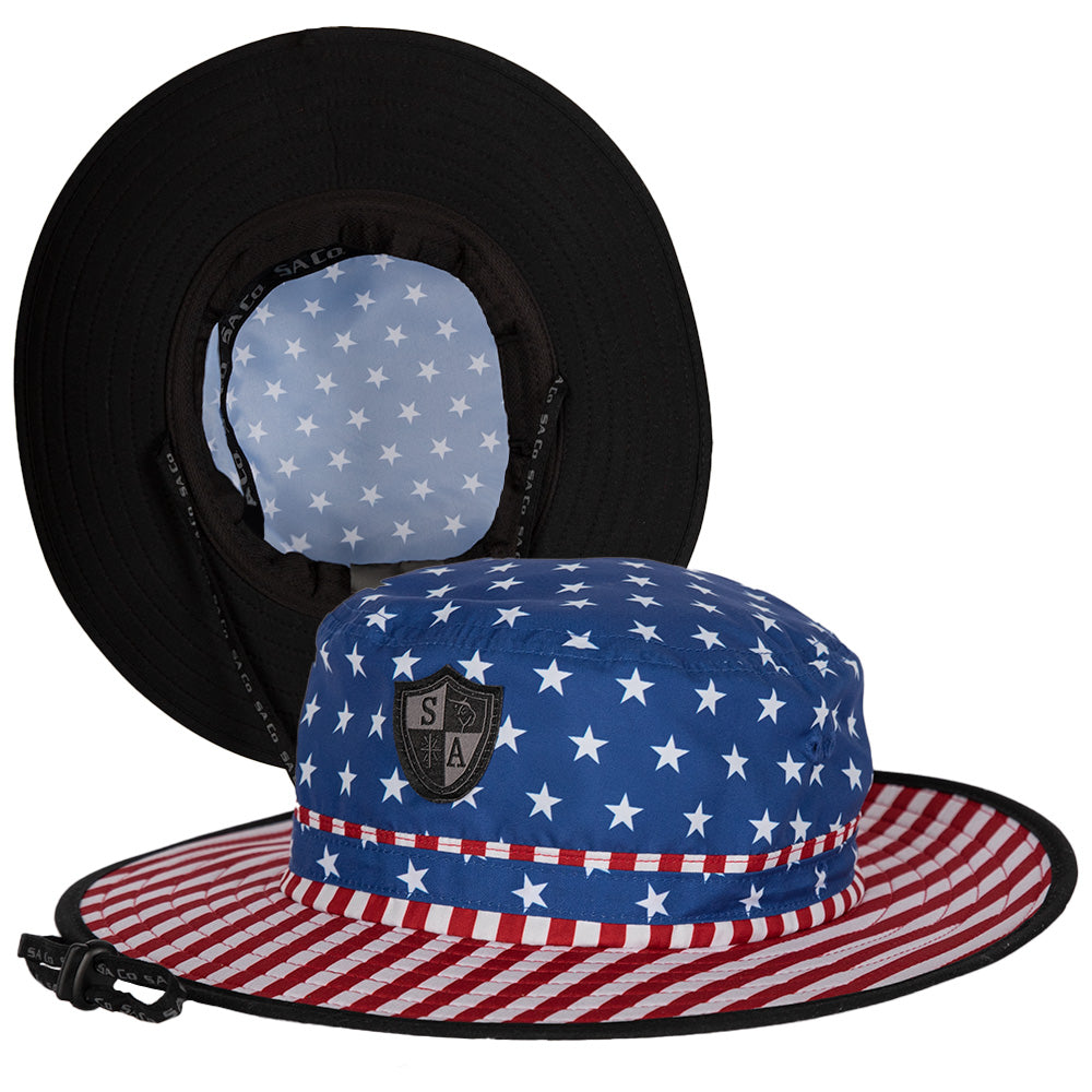 Bucket Hat | Stars & Pinstripes – Alpha Defense Gear
